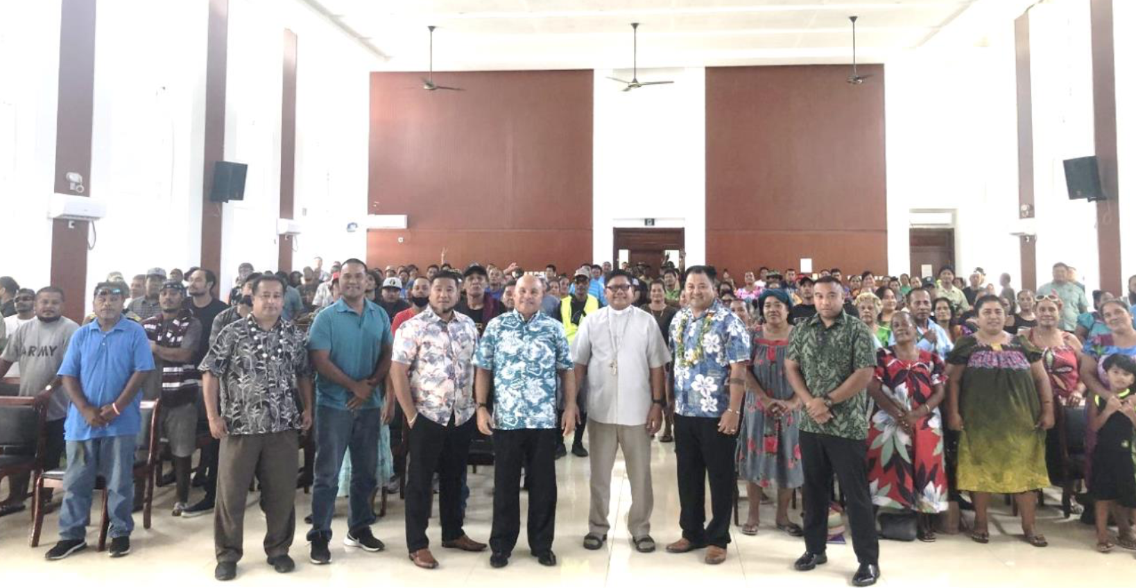 President Panuelo Joins Governor Narruhn, Vice President of the Senate ...